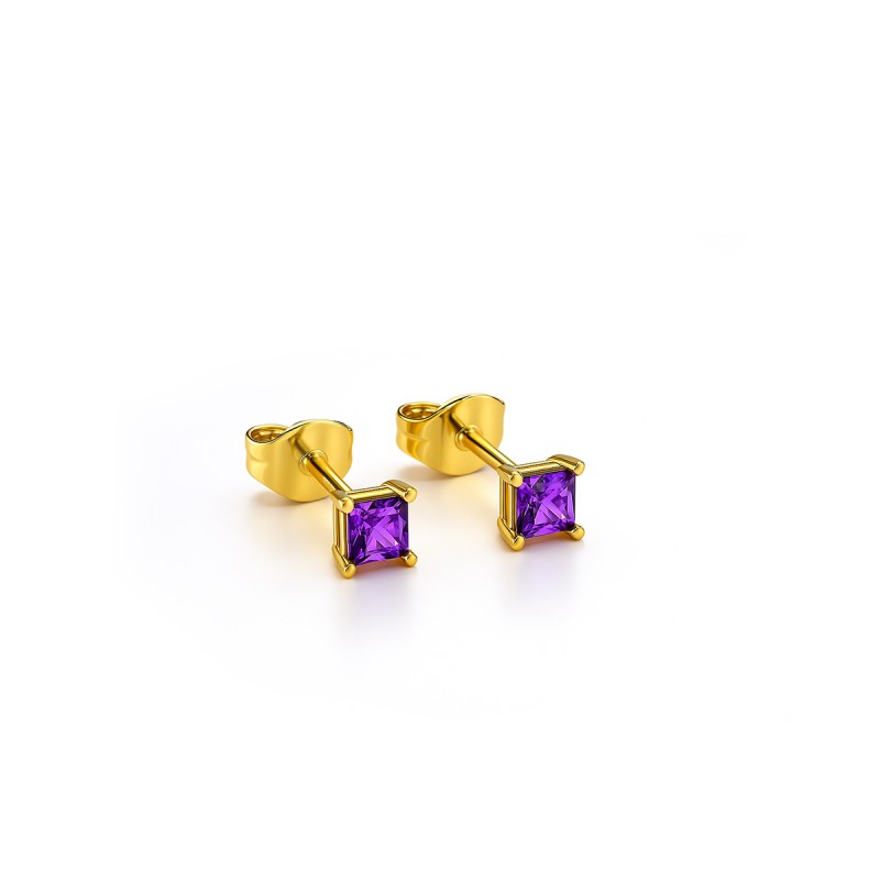 Earrings Sweet Candy Purple