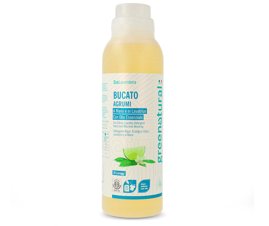 GREENATURAL Univerzalni ekološki gel za pranje veša “Limun” ICEA certified 1000 ml