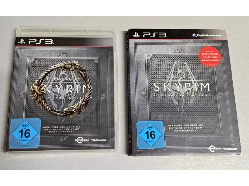 SKYRIM The Elder Scrolls V Legendary Edition PS3