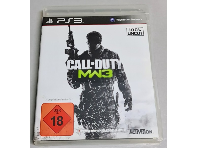 Call of Duty Modern Warfare 3 PS3