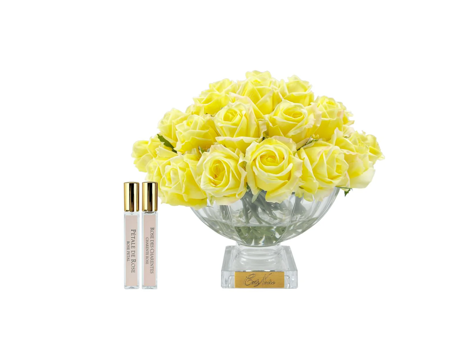 Cote Noire Centerpiece Yellow Rose Buds – Difuzer