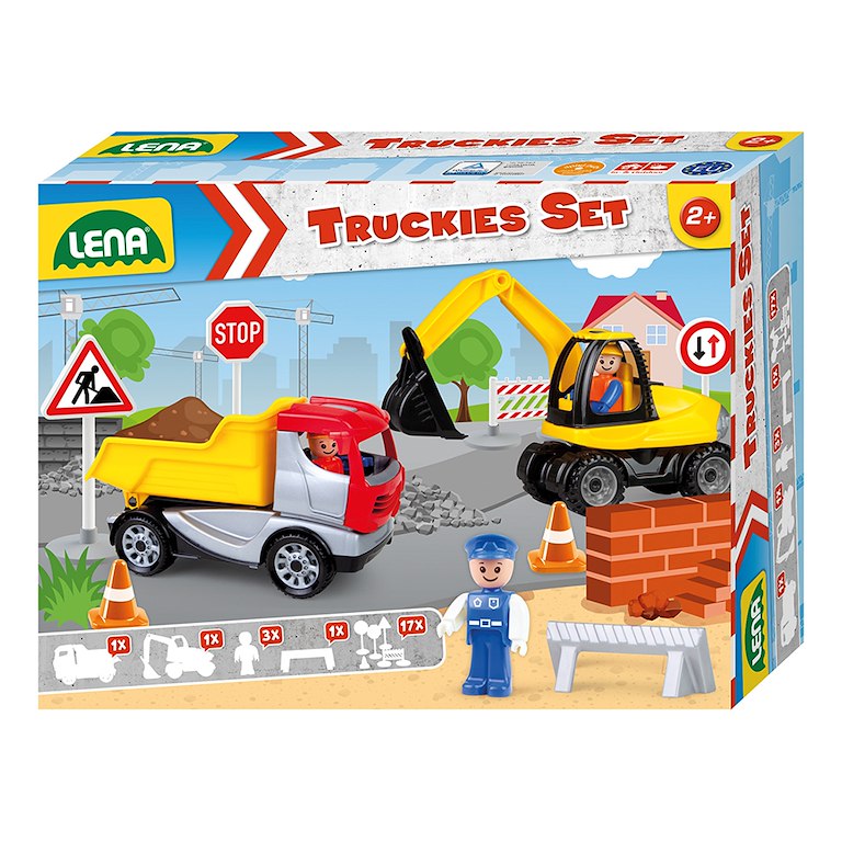 Lena TRUCKIES SET gradilište 01631