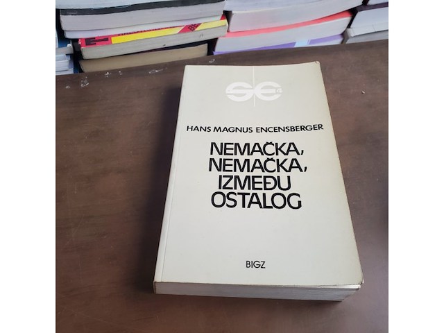 Hans Magnus Encensberger - Nemacka, Nemacka, izmedju os