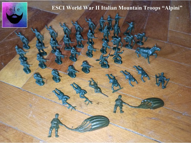 ESCI World War II Italian Mountain Troops “Alpini”