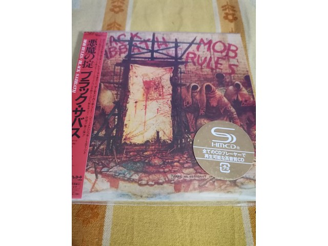 Black Sabbath – Mob Rules 2 CD (JAPAN MINI VINIL)