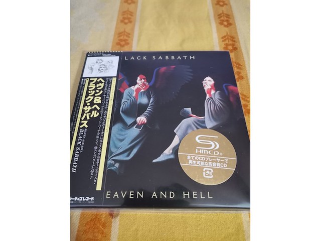 Black Sabbath – Heaven And Hell 2 CD (JAPAN MINI VINIL)