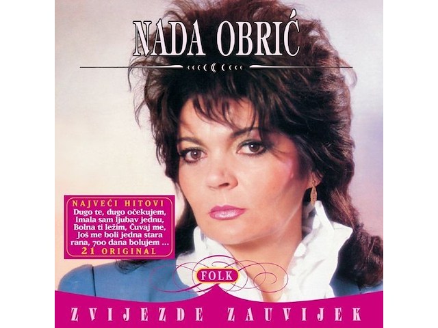 Nada Obrić – Folk Zvijezde Zauvijek CD