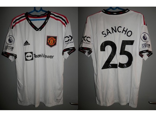 Manchester United dres 2022-23 Sancho 25 (Gostujući)