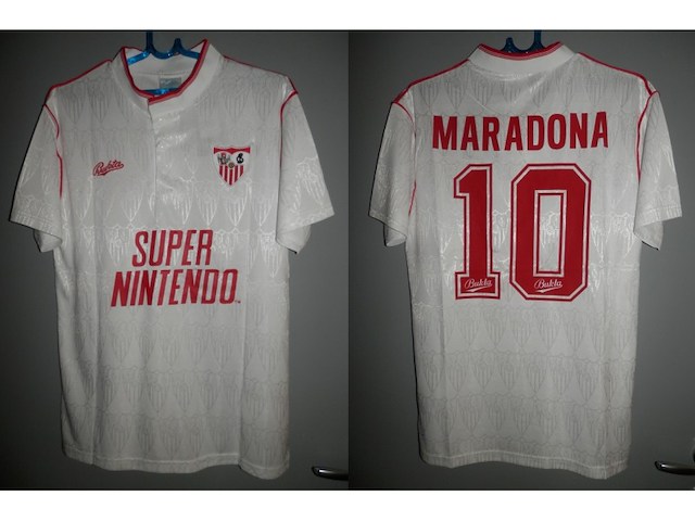 Sevilla dres 1991-92 Diego Maradona 10