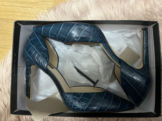 Nine West plave stikle NOSENE JEDNOM snizene 5000