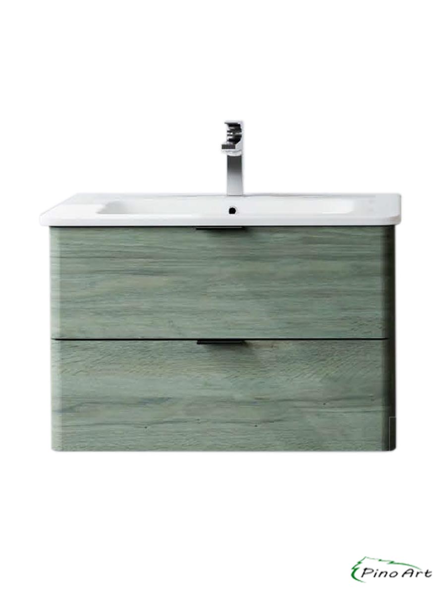 Lavabo sa ormarićem Pino Art Zen Zelena 60cm 1154