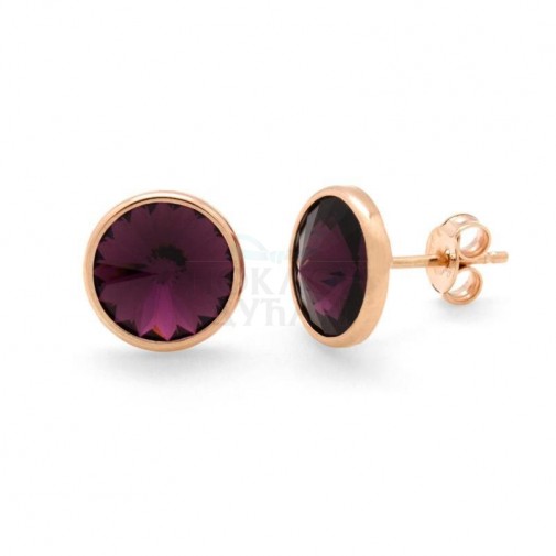 ŽENSKE VICTORIA CRUZ BASIC GOLD MINDJUŠE SA SWAROVSKI KRISTALOM