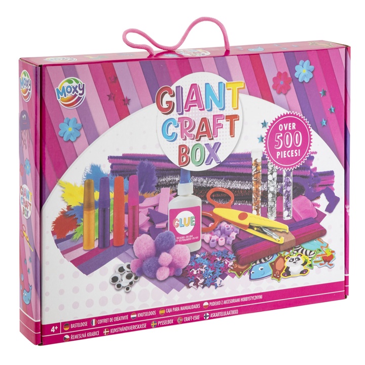 Giant Craft Bok Creative Set 500 kom Pink