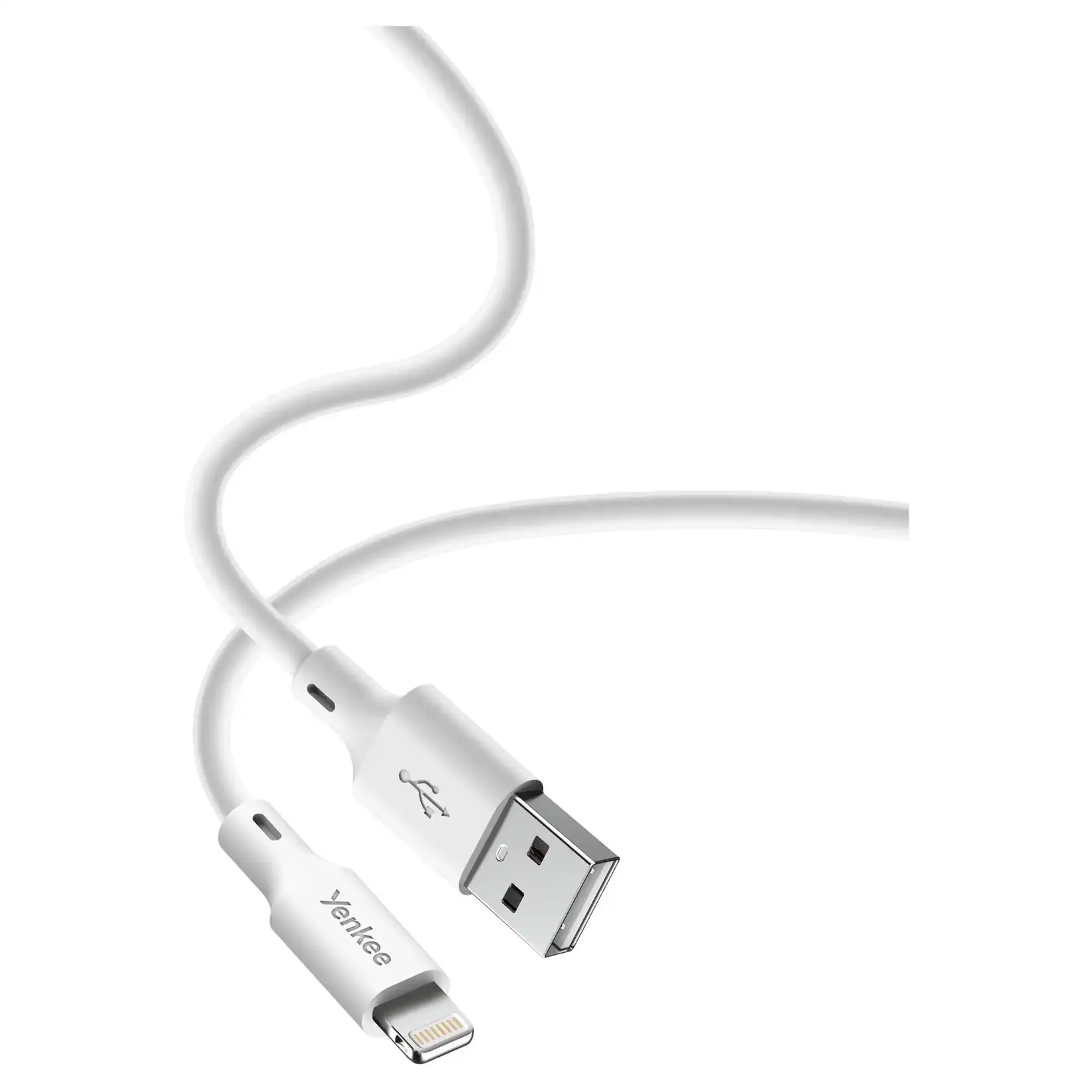 Yenkee YCU 615 WH Lighting Kabl, USB Tip A, 1.5m, 12W, Beli