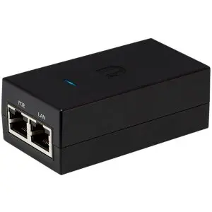 UBIQUITI Adapter, IEC-320 C6, 12V, Crni