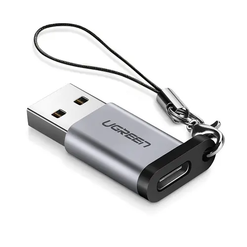 UGREEN Adapter Tip C na USB-A 3.0 US276 srebrni