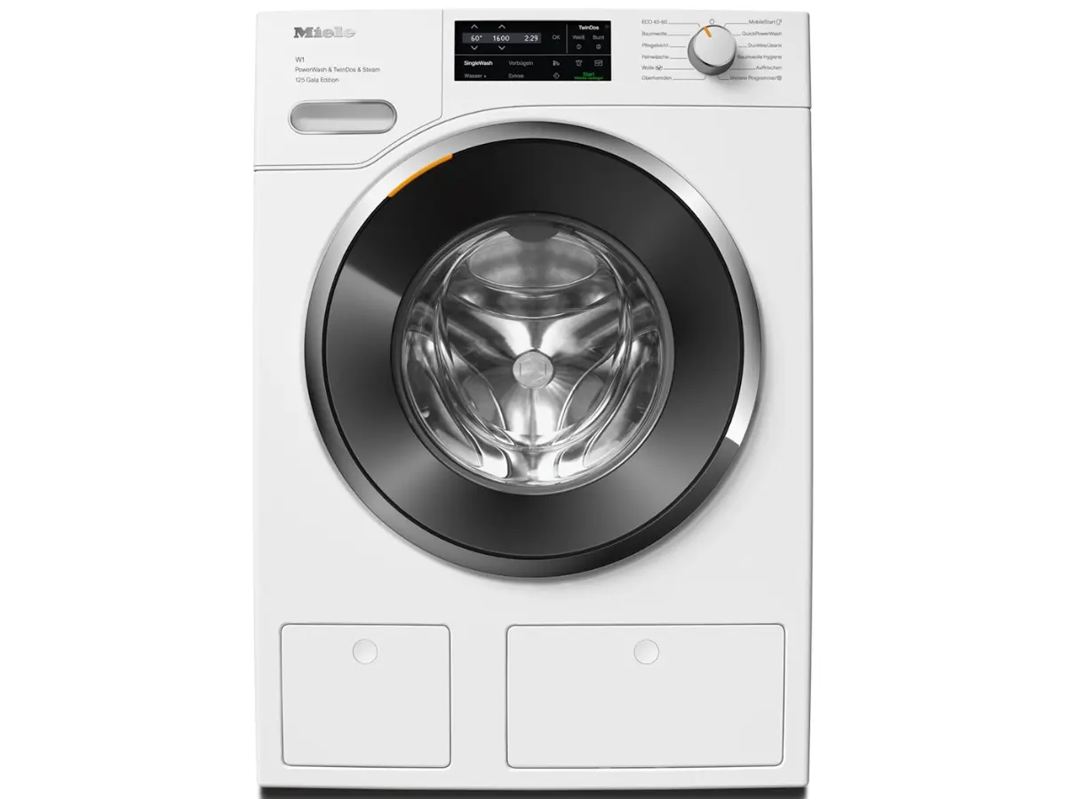 Miele WWI 880 WCS 125 Gala Edition Mašina za pranje veša, 9 kg, 1600 obrtaja, Bela