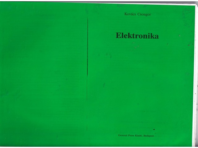 ELEKTRONIKA -KÓVÁCS CSONGOR