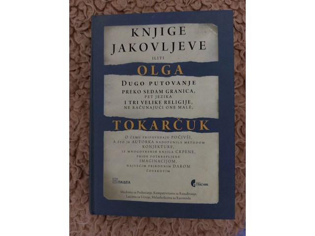 Olga Tukarčuk-Knjige Jakovljeve