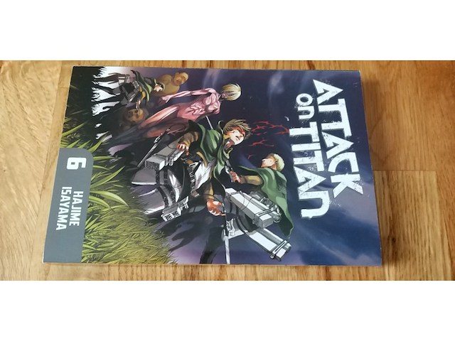 Attack on Titan manga vol.6