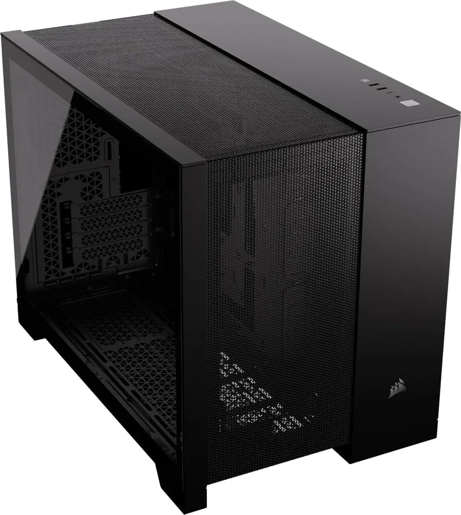 CORSAIR kuciste 2500D AIRFLOW Mid-Tower/ATX/kaljeno staklo/bez napajanja/crna