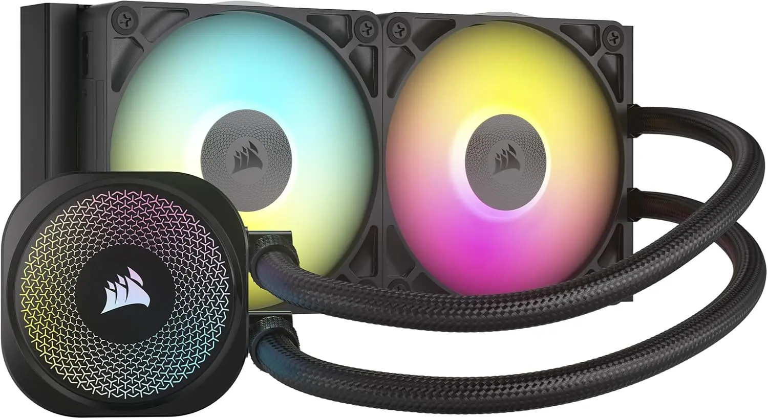 Corsair kuler za pc iCUE LINK TITAN 240 RX AIO/240mm ventilator/RGB/crna