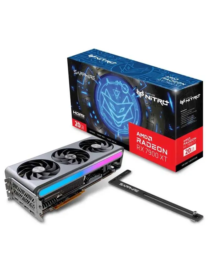 Sapphire Radeon RX 7900 Grafička karta, XT Nitro Vapor-X, 20GB, 11323-01-40G