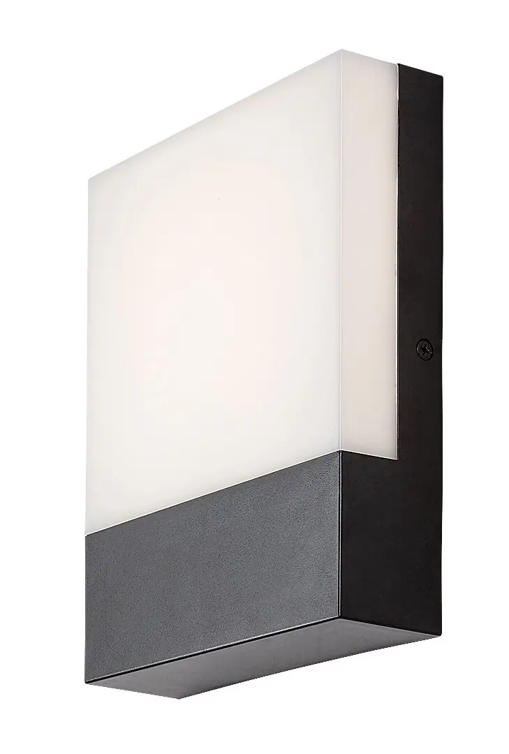 RABALUX Gimone Spoljna zidna lampa, LED, IP44, 10W, 570lm, Crna