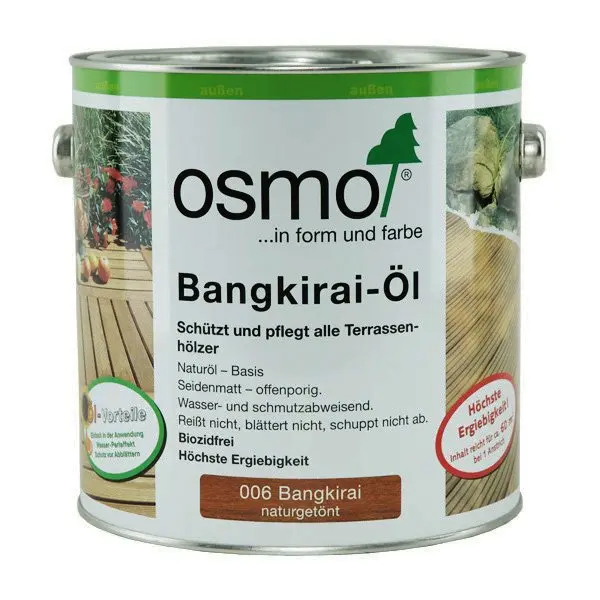 OSMO Ulje za terasu, Bangkirai, Prirodan ton, Svetlo, 0.75l, 006