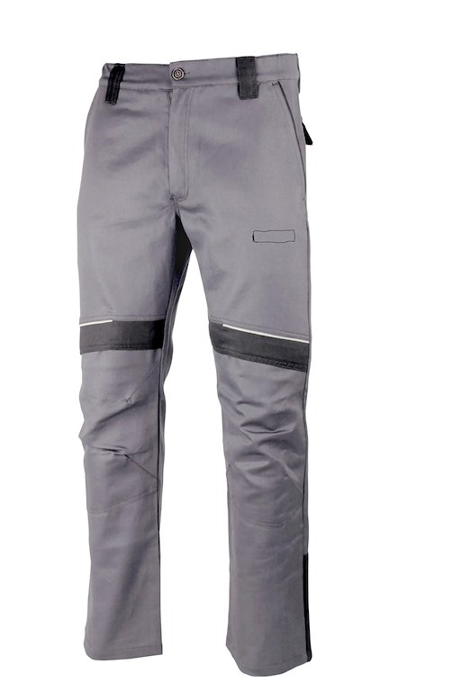 LACUNA Radne pantalone GREENLAND svetlosivo-crne