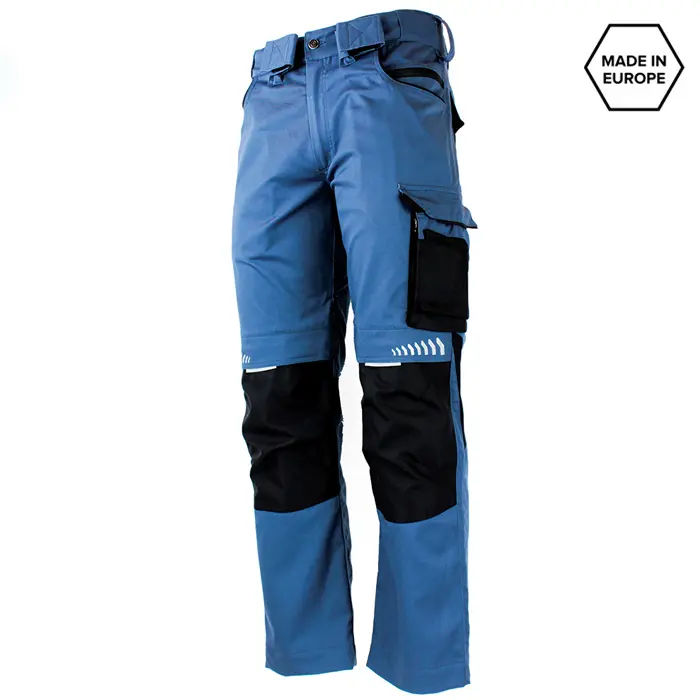 LACUNA Radne pantalone PACIFIC FLEX petrol plave