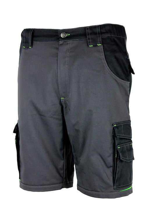 LACUNA Radne pantalone kratke NORTH TECH sive