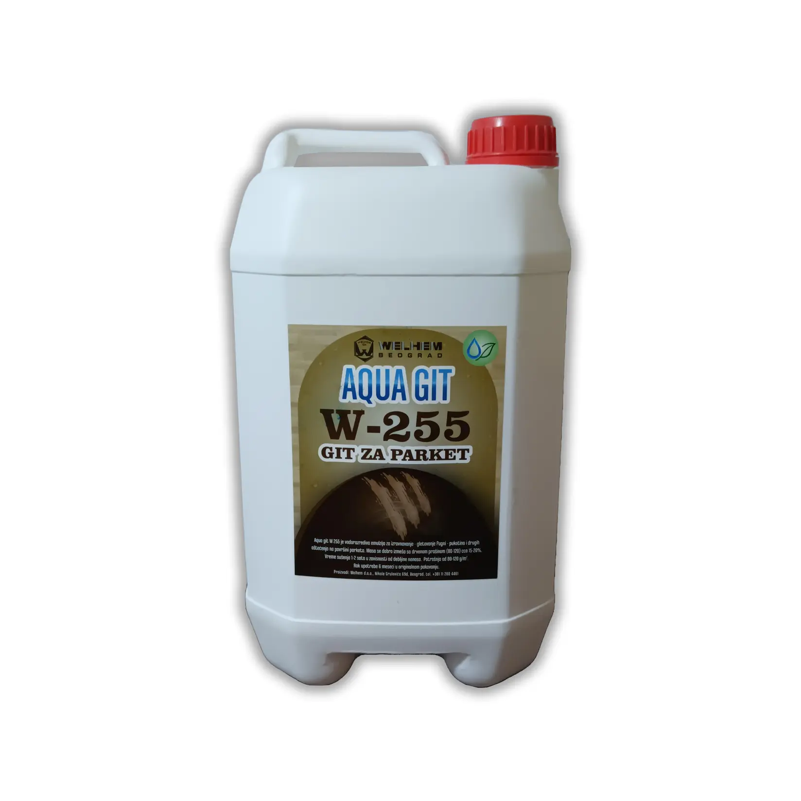 WELHEM Aqua W-255 Git za drvo, 5L