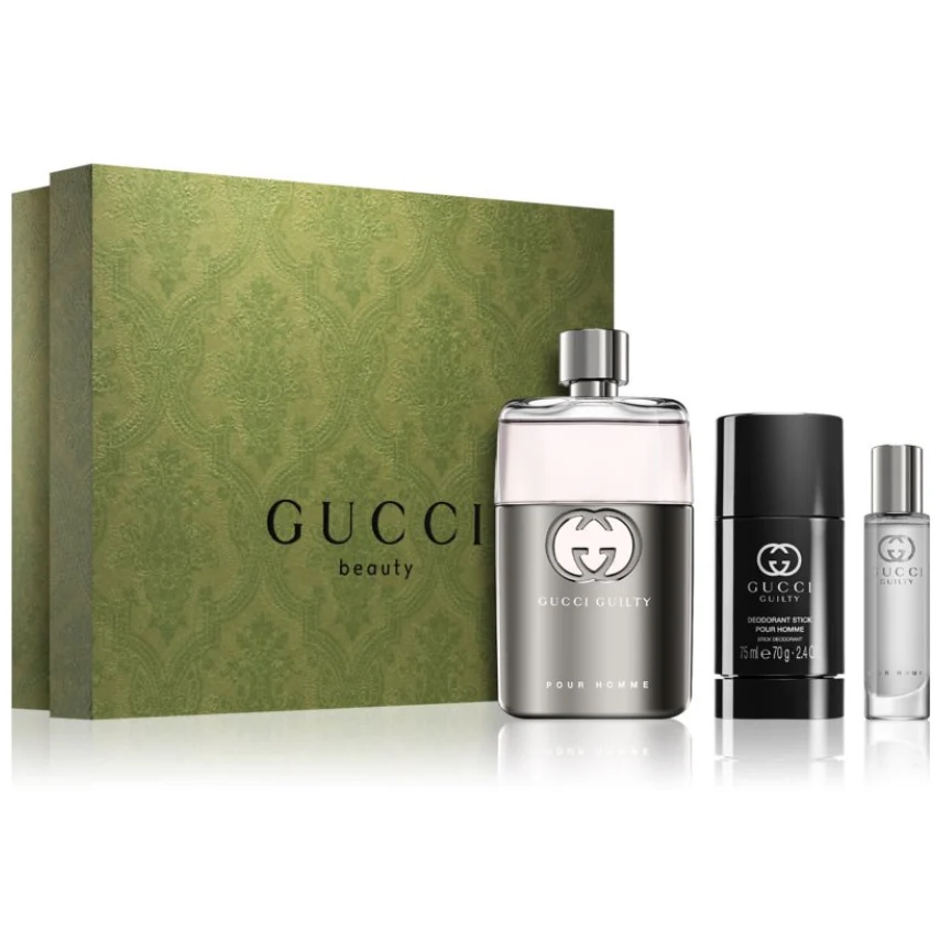 Gucci - Guilty edt 90ml + 15ml + 75ml stik / MAN / SET