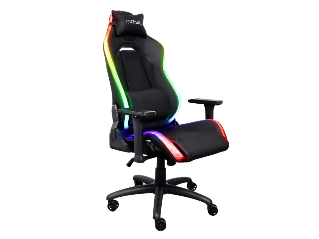 Stolica TRUST GXT719 RUYA RGB GAMING/Crna