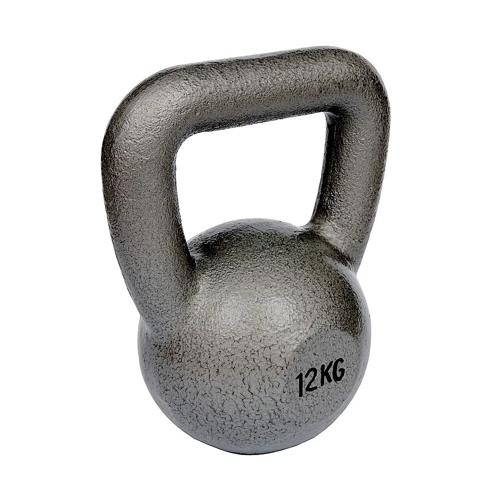 RING kettlebell 12kg siva