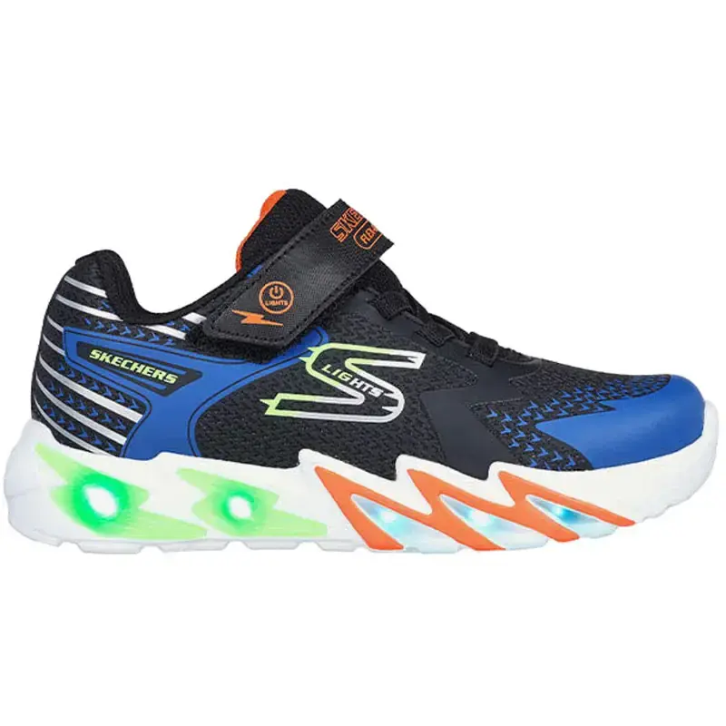 Skechers Patike za dečake FLEX-GLOW BOLT, Crne