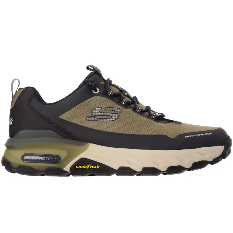 Skechers Muške patike MAX PROTECT, Braon-crne