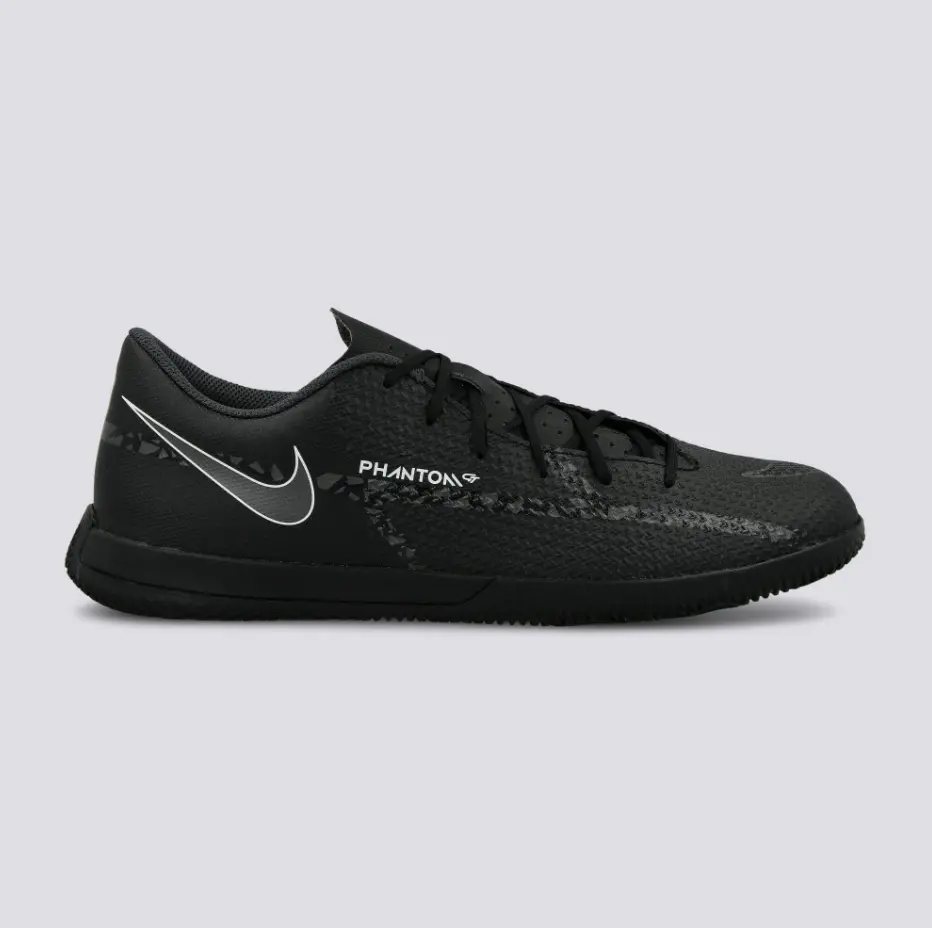 NIKE Muške patike za fudbal Phantom GT2 Club Indoor Court crne