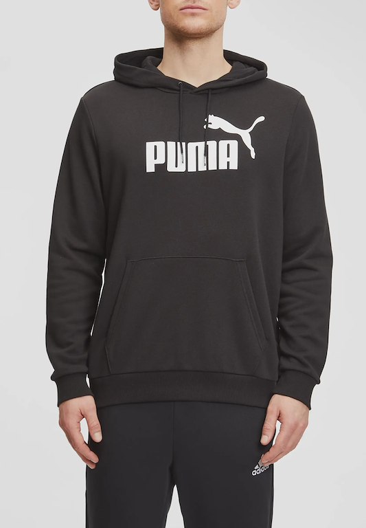 PUMA Muški duks ESS Big Logo Hoodie TR, 586688-01, Crni