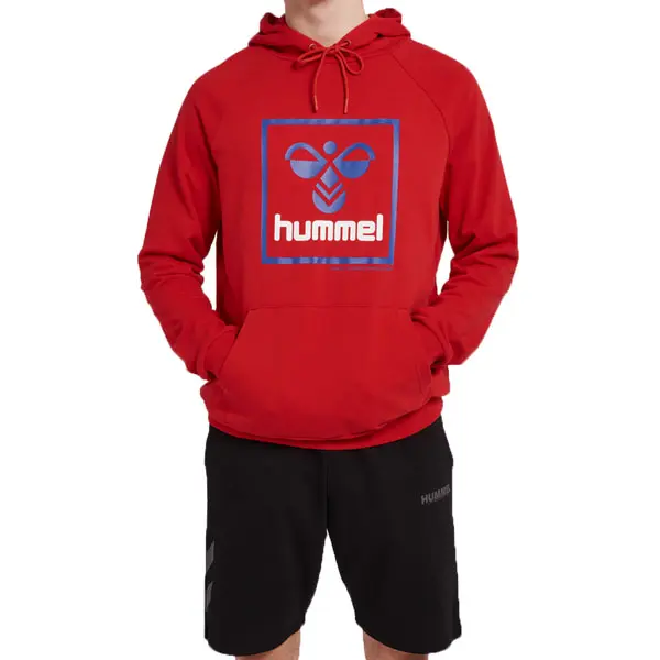 HUMMEL Muški duks HMLISAM 2.0 crveni