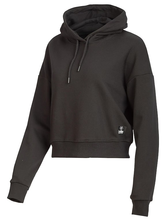 BRILLE Ženski duks Carmen Hoodie crna