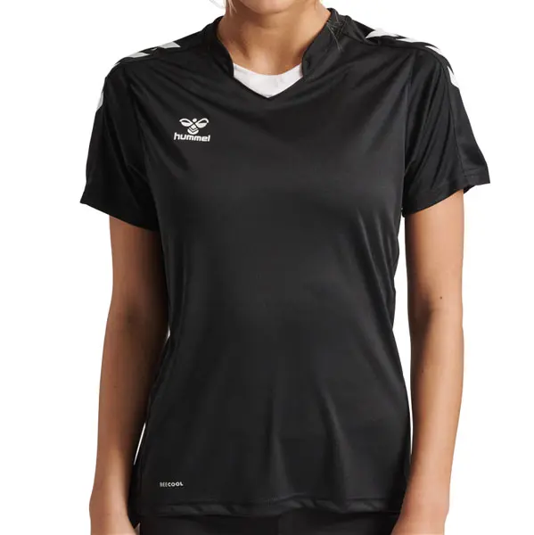 HUMMEL Ženski dres HMLCORE XK POLY JERSEY S/S WOMAN crni