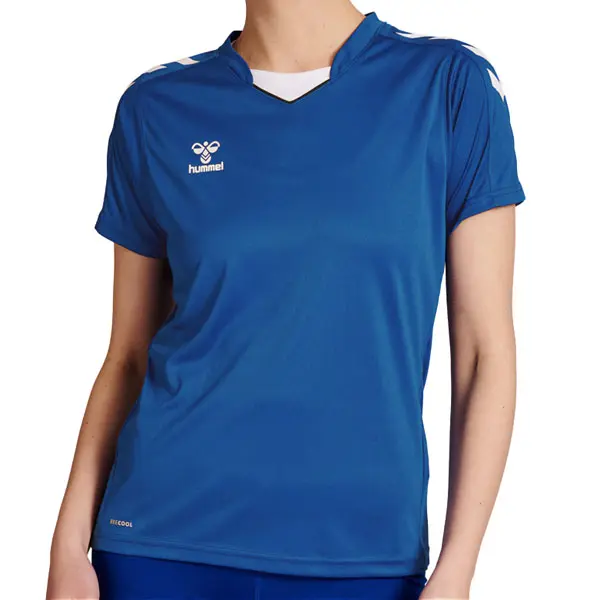 HUMMEL Ženski dres CORE XK POLY JERSEY S/S WOMAN plavi