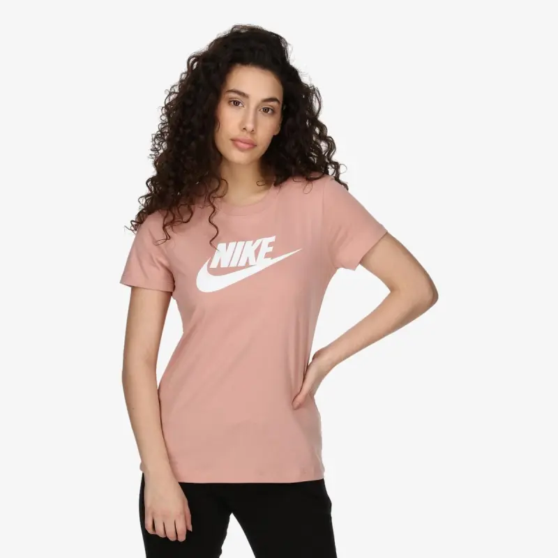 NIKE Ženska majica W NSW ESSNTL Icon Futura BV6169-609 roze