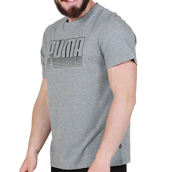 PUMA Muška majica BASIC TEE-587763-03 siva