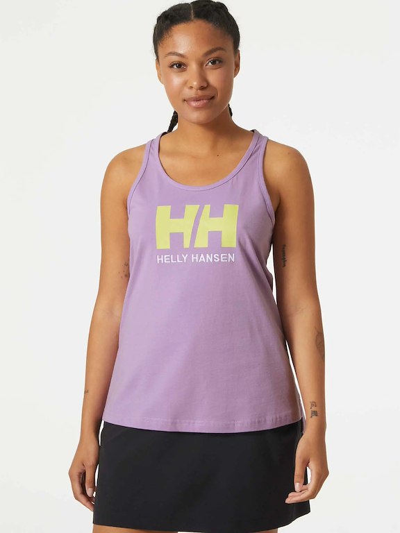 HELLY HANSEN Ženska majica W HH LOGO SINGLET ljubičasta