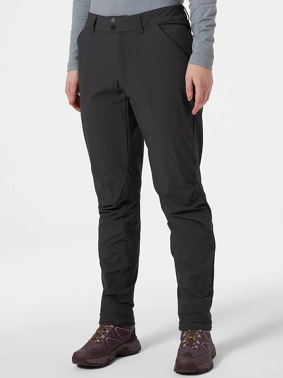 HELLY HANSEN Ženske pantalone za planinarenje W Brona Softshell Pant crne