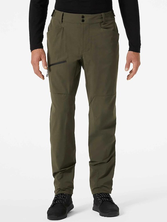 HELLY HANSEN Muške sportske pantalone Blaze Softshell 63151 maslinaste