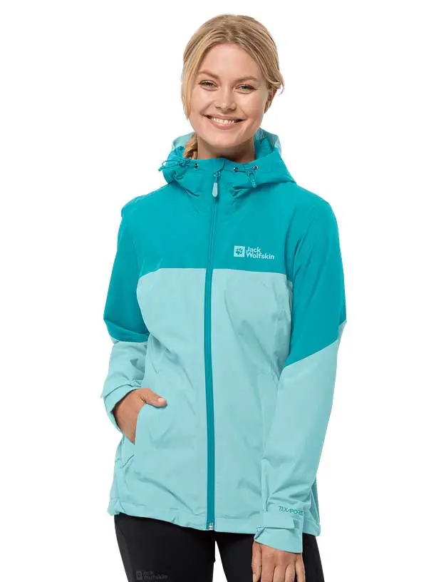 JACK WOLFSKIN Ženska jakna WEILTAL 2L JKT W plava